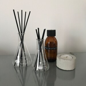 Lab Flask Conical Bottle Chemist Apothecary Diffuser Room Fragrances ...