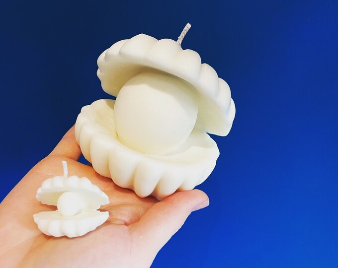 Conch Shell Shape Candle, Kawaii Candle, Home Decor Candle, Object ...