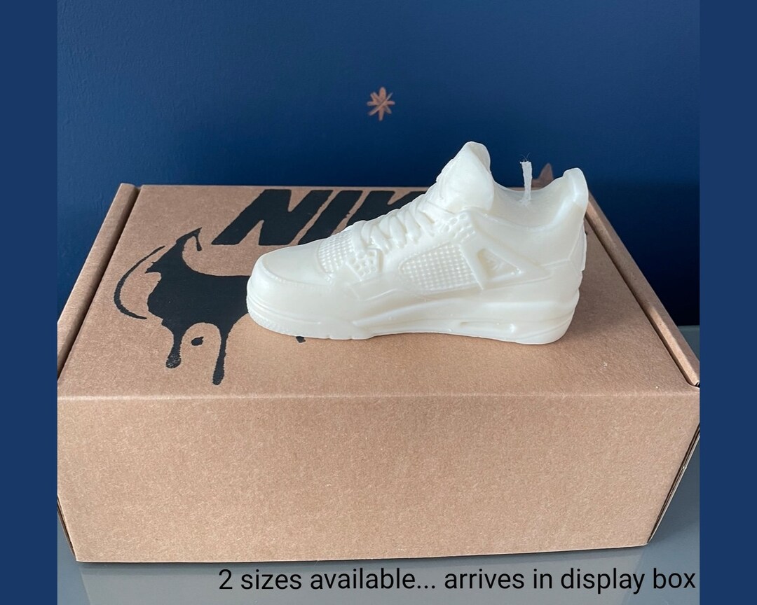 Air Jordan 4 Shoe Trainer Sneaker Footwear Fragranced Boxed Handmade ...
