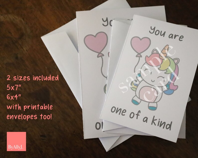 Printable Valentines Card. Cute Printable Card. Downloadable Valentine Card. Digital Card ...