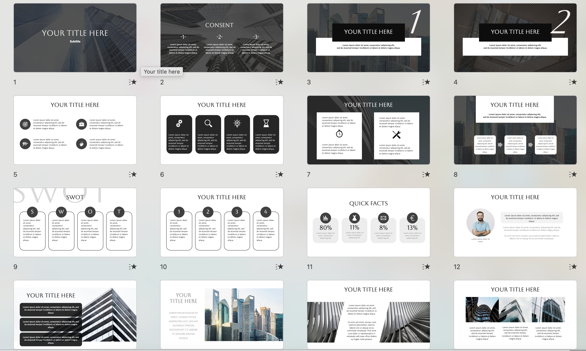 Black&white Minimal Power Point Presentation Template Pptx, Pitch Deck ...