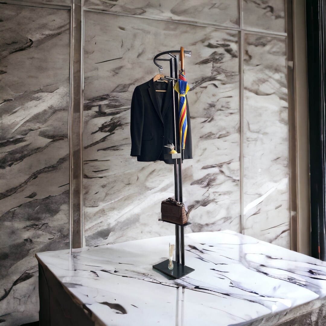 Modern Coat Rack for Jacket Coat Bag Wallet, Clothes Hanger, Standing ...
