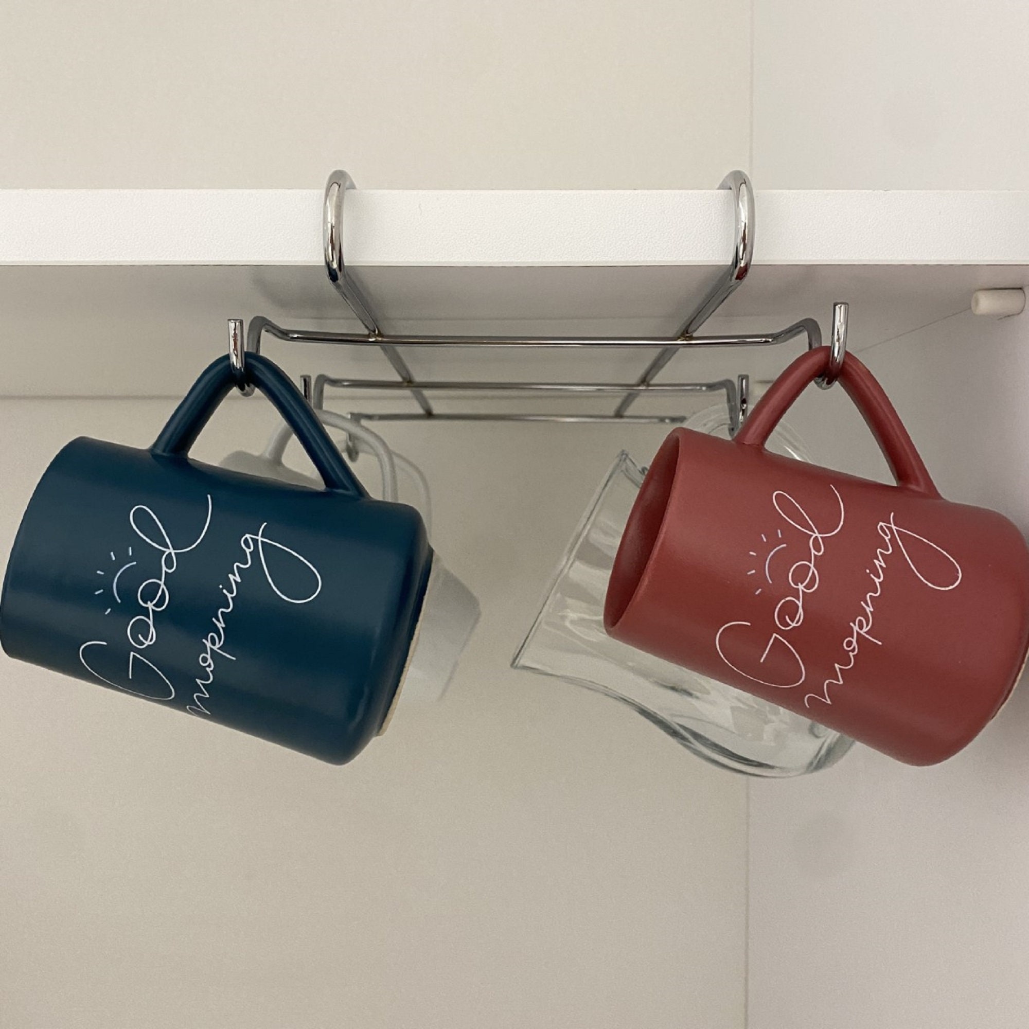 Hanging Shelf Kitchen Organizer Kitchen Hanging Mug Rack - Etsy