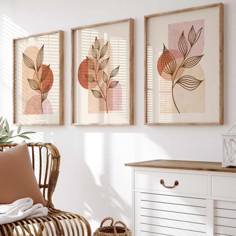 Boho Botanical Art - Etsy