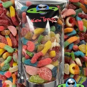 Galactic Sour Gummy Mix L Sour L Variety L Aliens L Treats L Gummies - Etsy