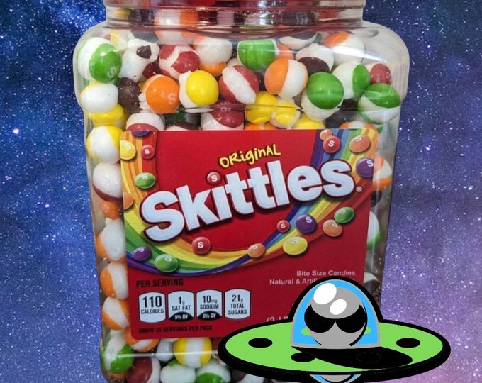 Freeze Dried Candy L Tub L Bulk L Rainbow Crunchy Alien Balls L Space ...
