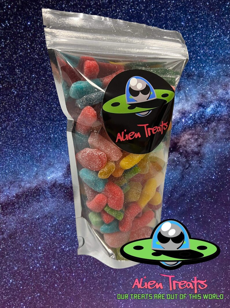 Galactic Sour Gummy Mix L Sour L Variety L Aliens L Treats L Gummies - Etsy