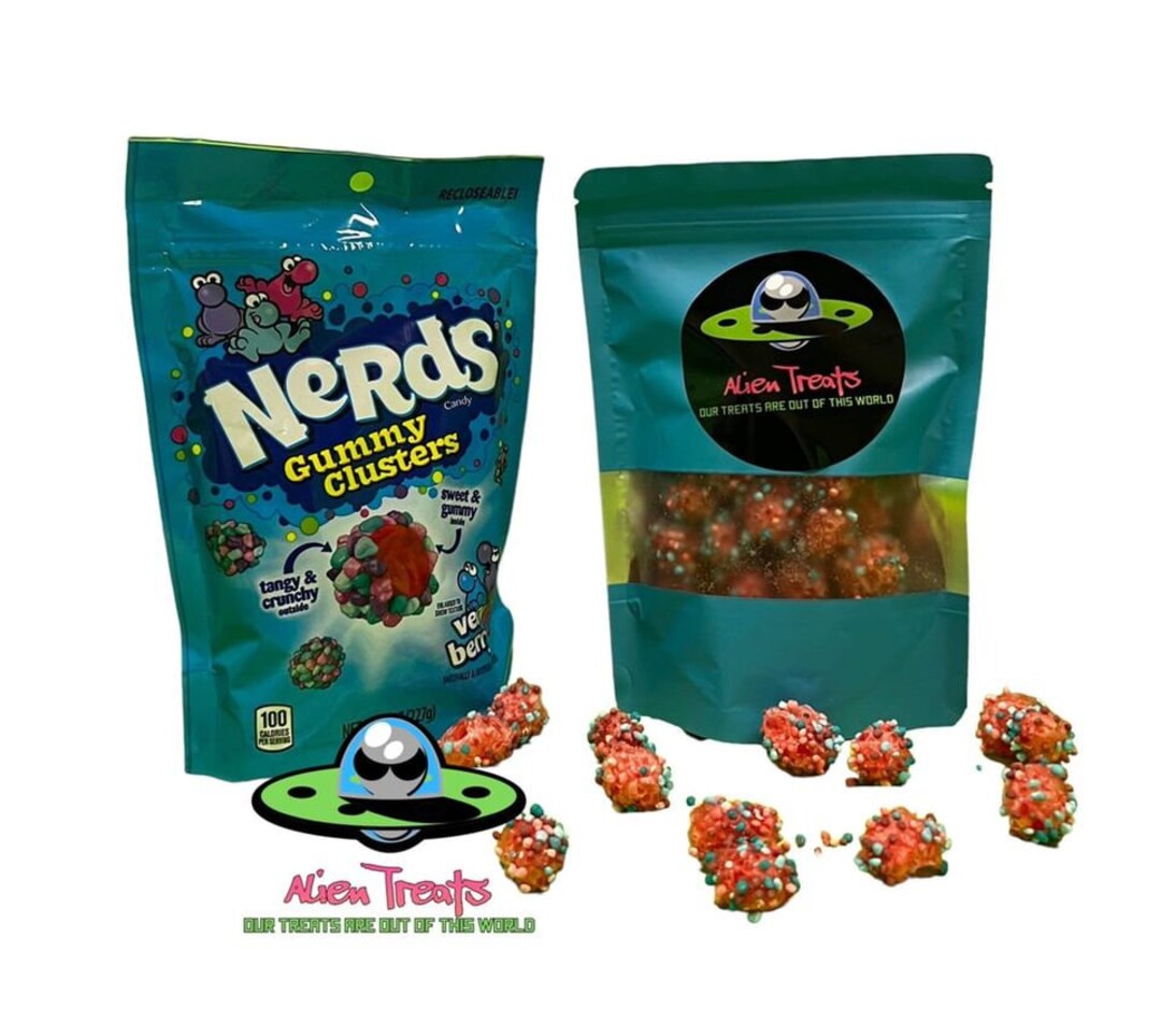 Freeze Dried Candy L Gummy Nerd Clusters L Alien Virus Bites L - Etsy