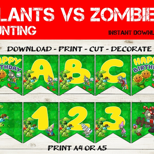 Plants Vs Zombies - Etsy