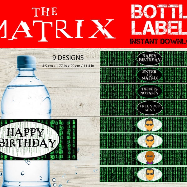 Matrix Party Decorations - Etsy