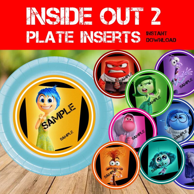Inside Out 2 Stickers - Etsy