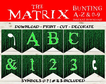 Matrix Theme Party - Etsy