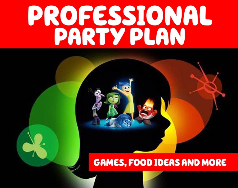 Inside Out Ready Theme Party Plan With Games, Activities, Party ...