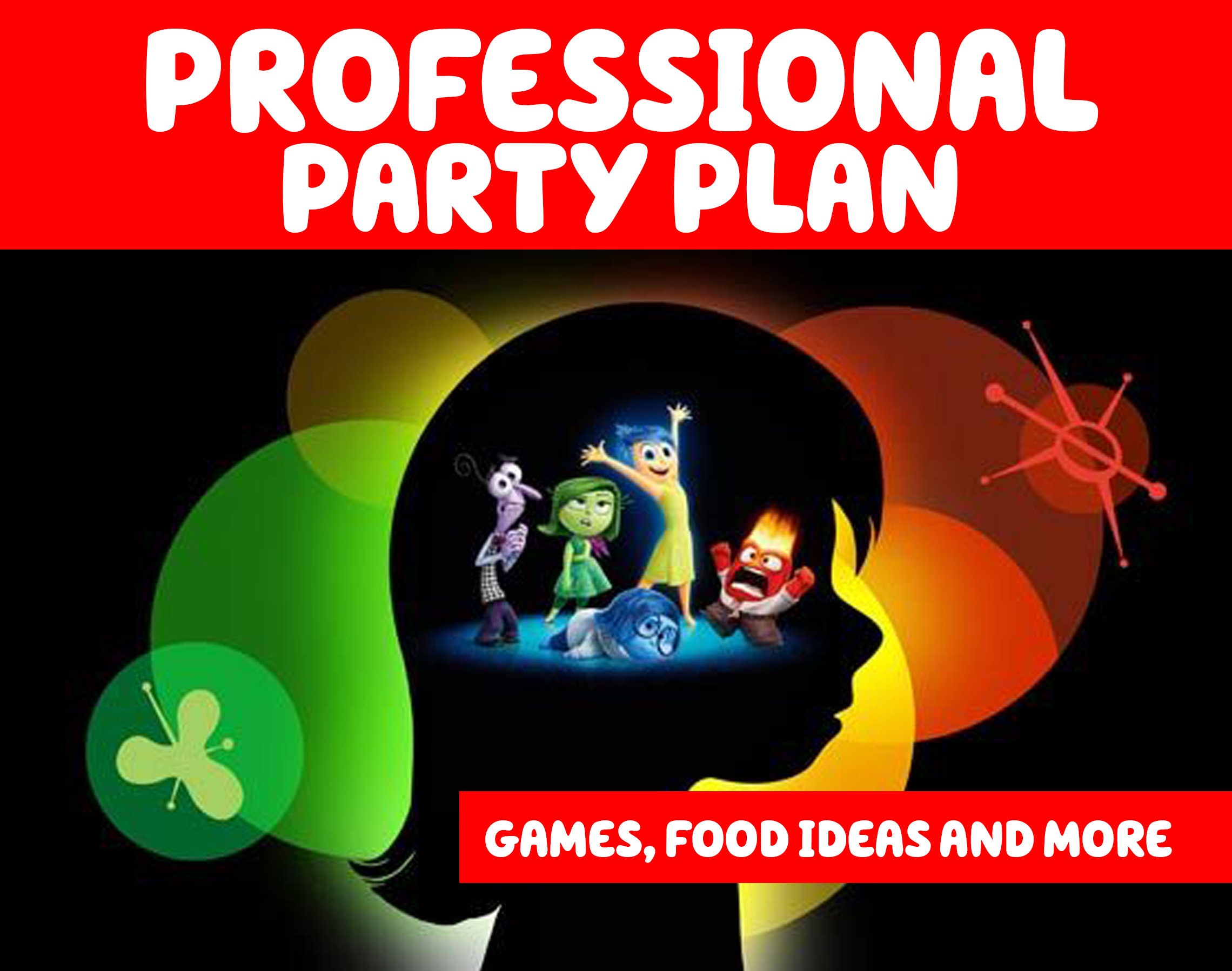 Inside Out Ready Theme Party Plan With Games, Activities, Party ...