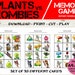 30 Card Plants Vs Zombies Bingo & Memory Game Plants Vs Zombies Bingo ...