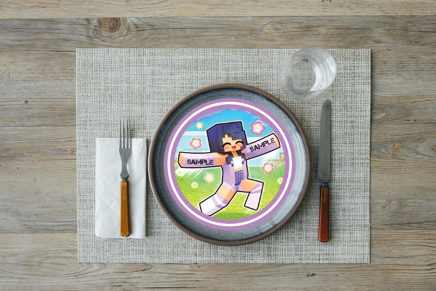 APHMAU Plate Inserts Printable APHMAU Birthday Table Decor - Etsy Australia