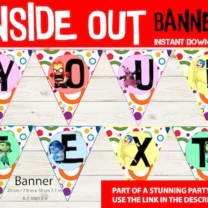 Inside Out Ultimate Party Pack Inside Out Party Supplies Inside Out ...