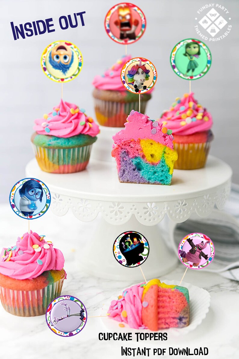 Inside Out Party Mini Pack Inside Out Party Supplies - Etsy
