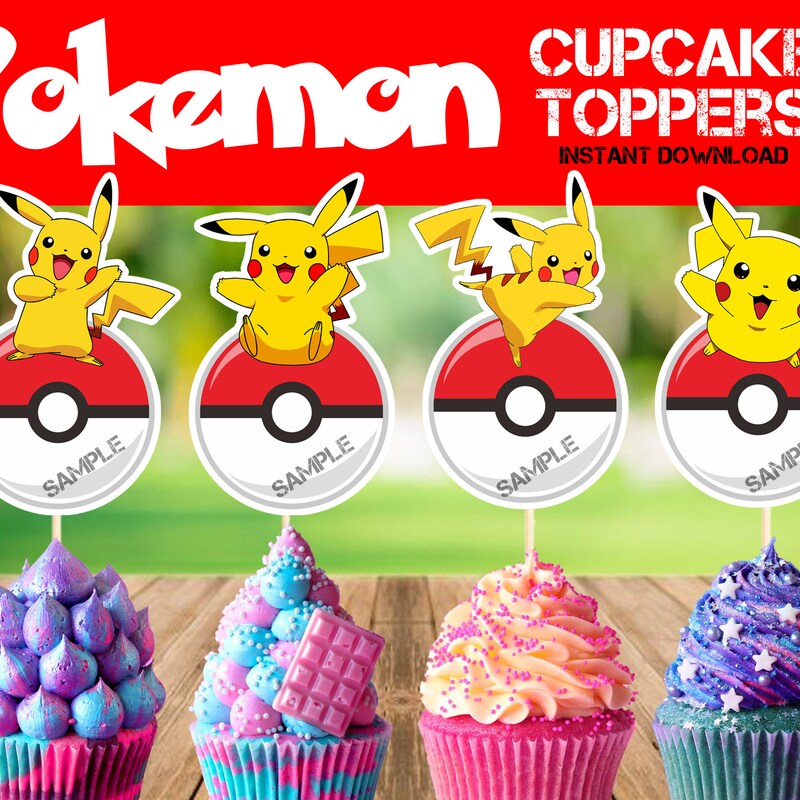 Pikachu Cake Topper - Etsy