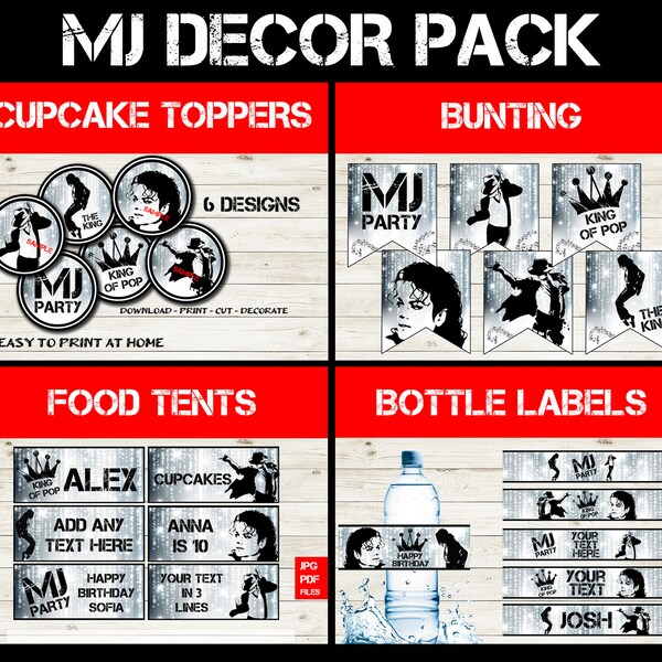 Michael Jackson Svg - Etsy