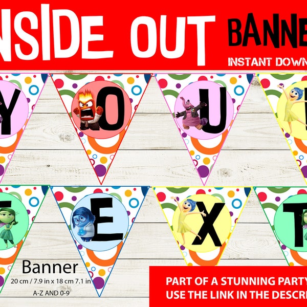 Inside Out Birthday - Etsy