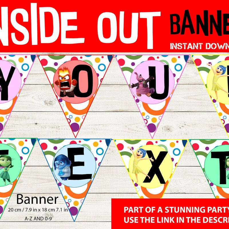 Inside Out Birthday - Etsy