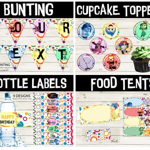 Inside Out Party Mini Pack Inside Out Party Supplies Inside Out ...