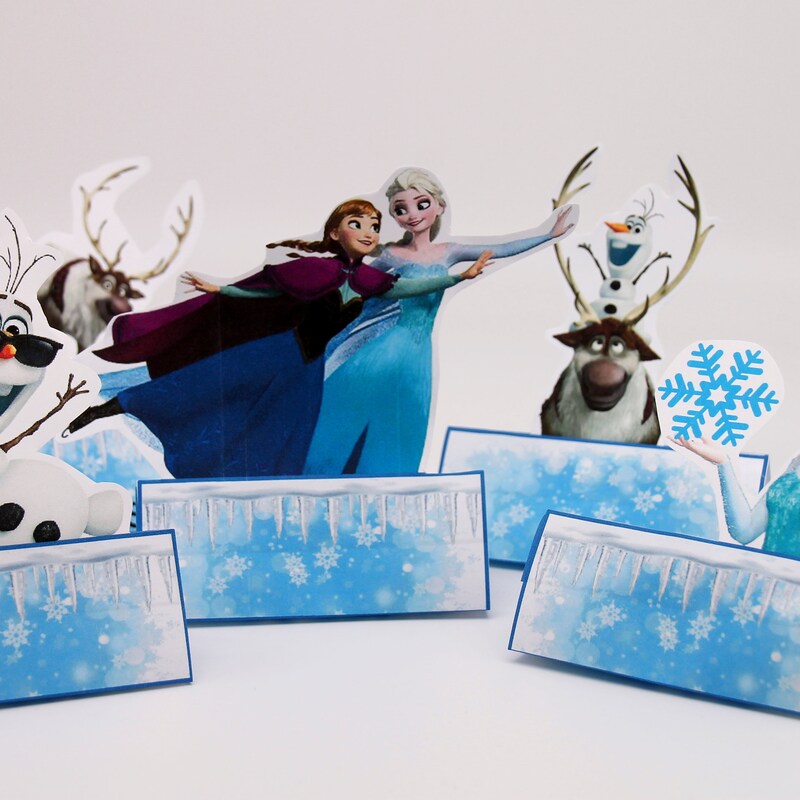 Frozen Place Cards - Etsy