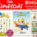20 Card Simpsons Bingo & Memory Game the Simpsons Bingo 5x5 Printable ...