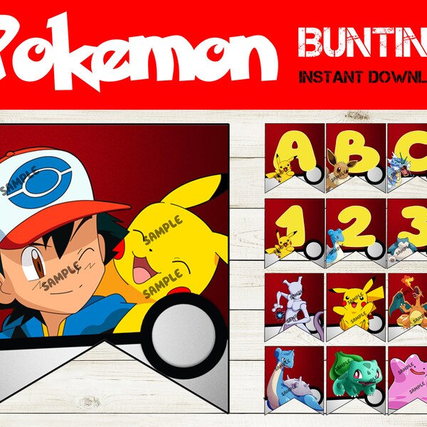 Pokeball Alphabet - Etsy