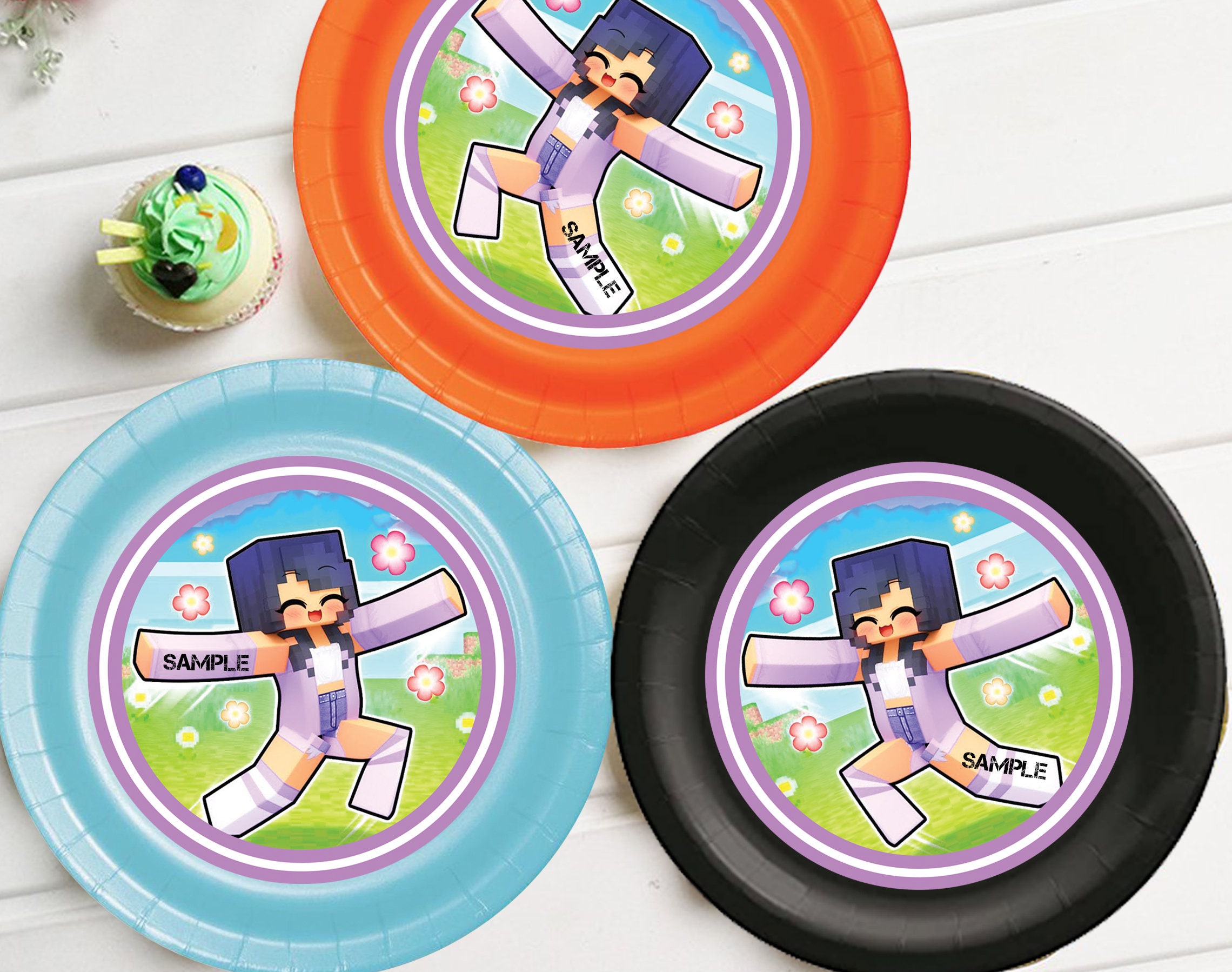 APHMAU Plate Inserts Printable APHMAU Birthday Table Decor - Etsy Canada