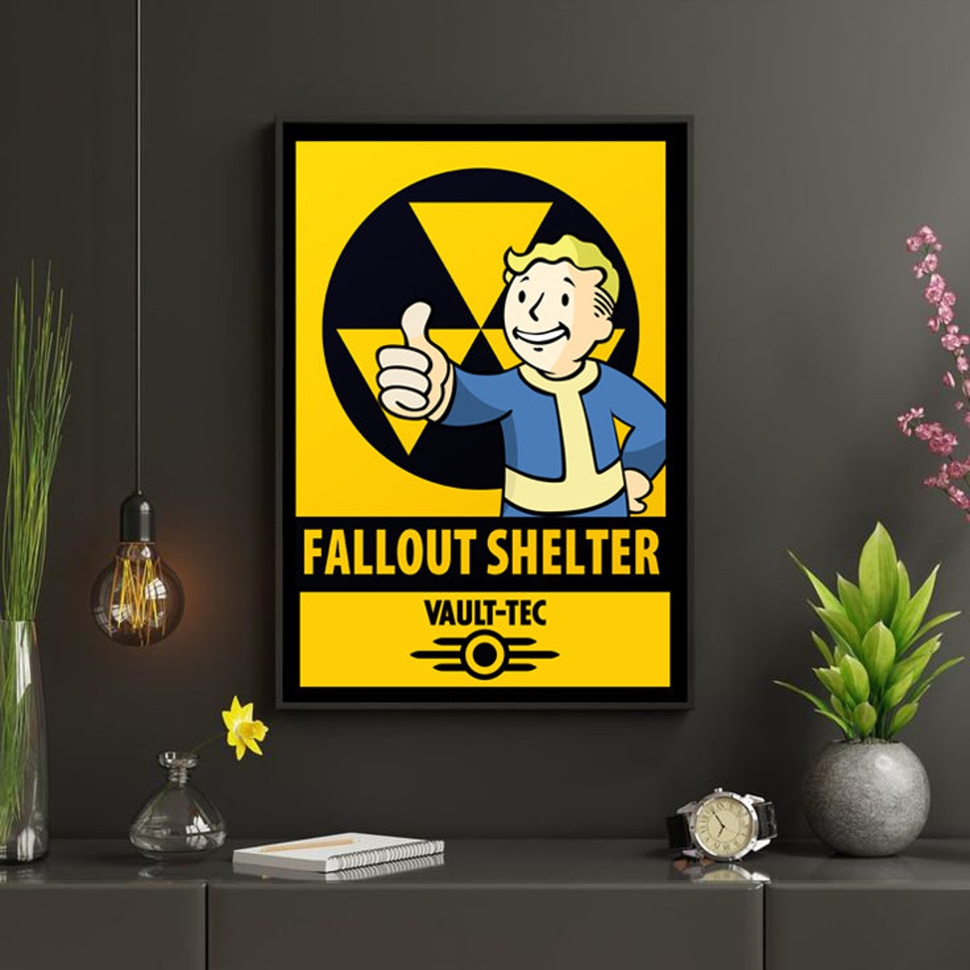 Fallout Poster A2/A3/A4/A5 Birthday Nuke Posters Digital Download File ...