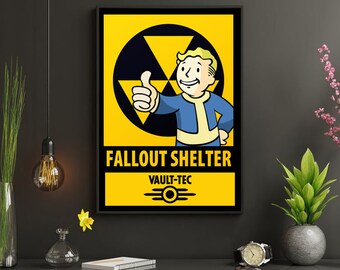 Nuclear Fall Out Poster, Nuclear Fall Out Print, Please Stand By ...