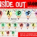 Inside Out Banner Inside Out Birthday Banner Inside Out Alphabet Banner ...