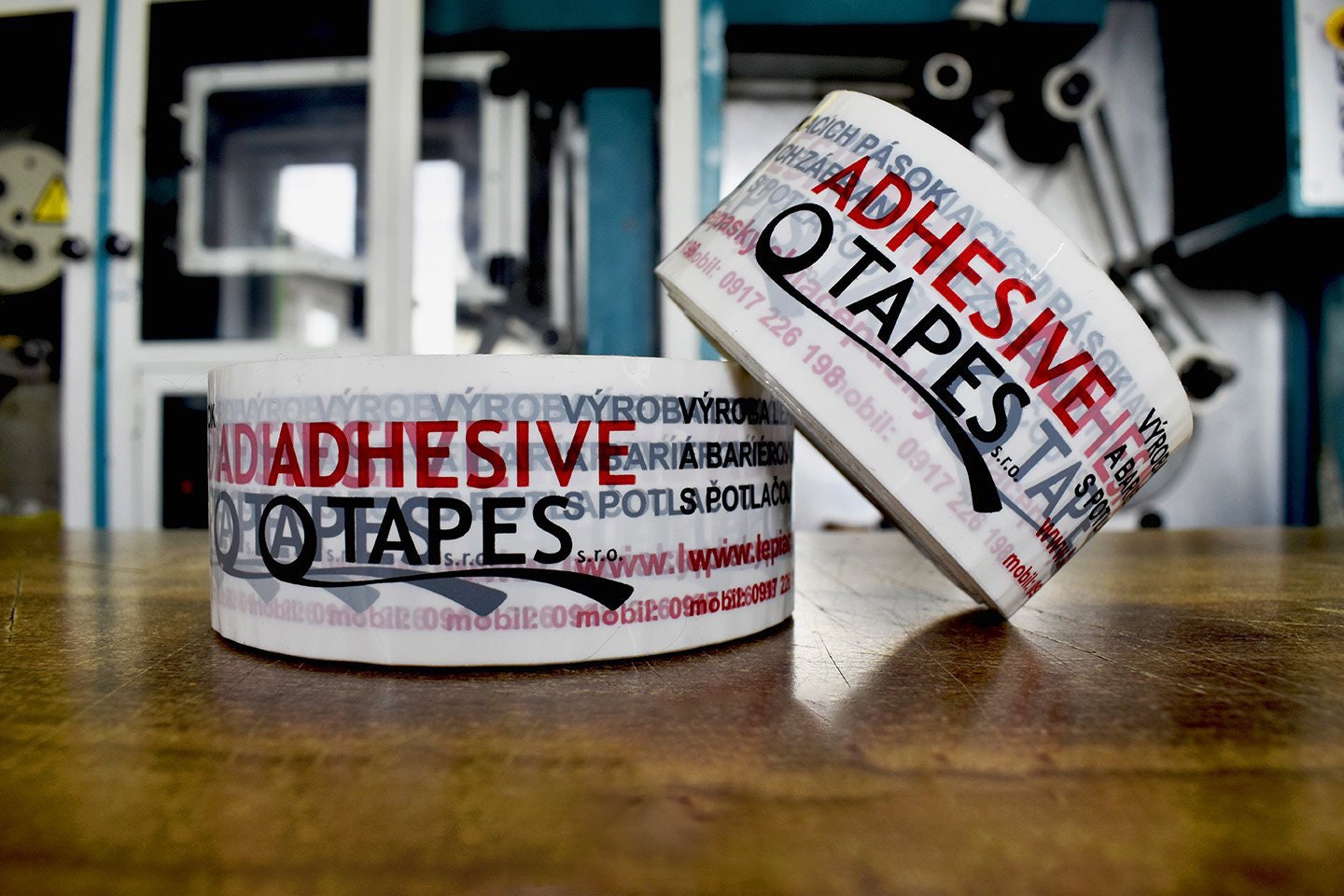 Custom Logo Adhesive Tape - Personalized Printed Packing Tape | Branded ...