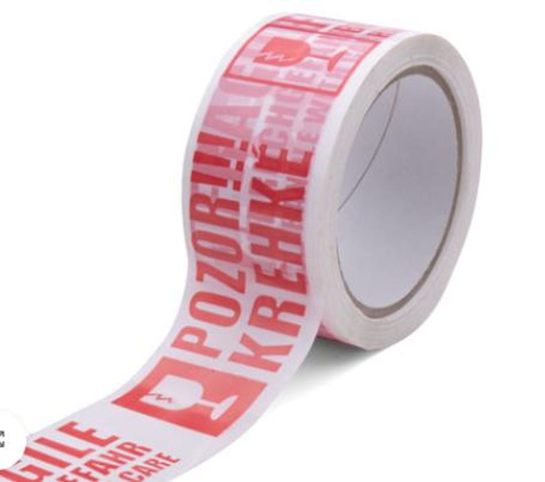 FRAGILE Security Packaging Tape - Adhesive Tape for Fragile Packages ...