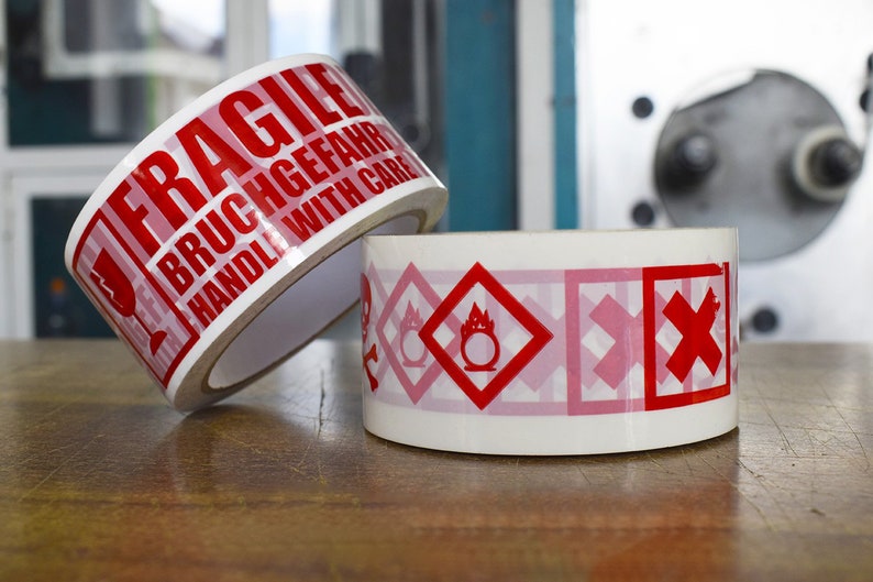 Custom Logo Adhesive Tape - Personalized Printed Packing Tape | Branded ...