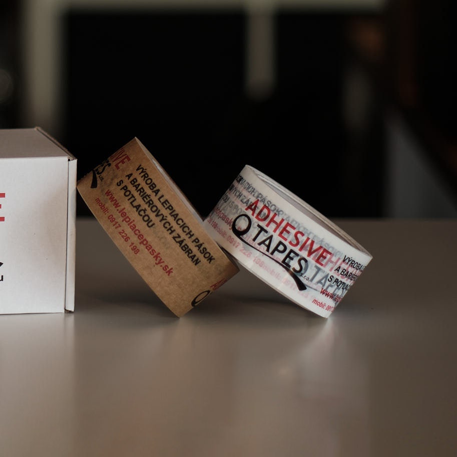 Custom Logo Adhesive Tape - Personalized Printed Packing Tape | Branded ...