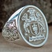 Family Crest Coat of Arms Custom Ring for Personalized Rings, Custom ...