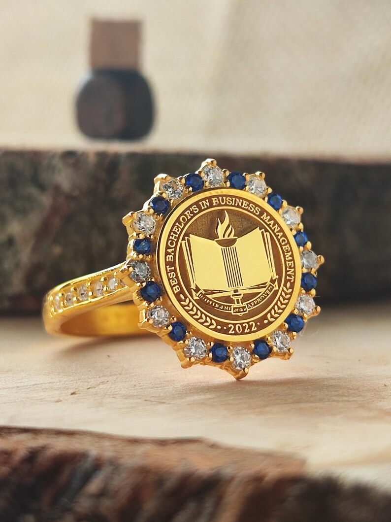 University Ring graduation Giftgraduation Ring woman - Etsy