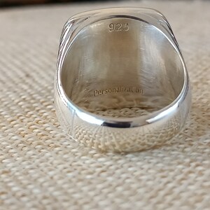 Personalized Gold Signet Ring Custom Engraved, Family Crest Ring, Coat ...