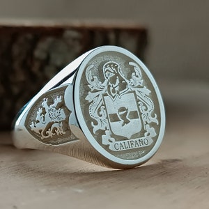 Customizable Family Ring, Gold or Silver, Personalized Jewelry for ...