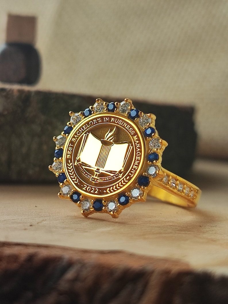 University Ring graduation Giftgraduation Ring woman - Etsy
