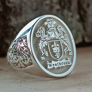 Unique Family Ring, Custom Gold or Silver, Personalized Name Ring ...