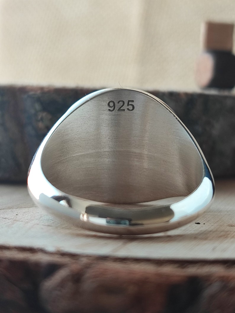 Crest Ring Family Crest Signet Ring Father's Day Gift - Etsy