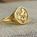 Stoic Rings,justice Wisdom Temperance Courage Ring,family Crest Rings ...
