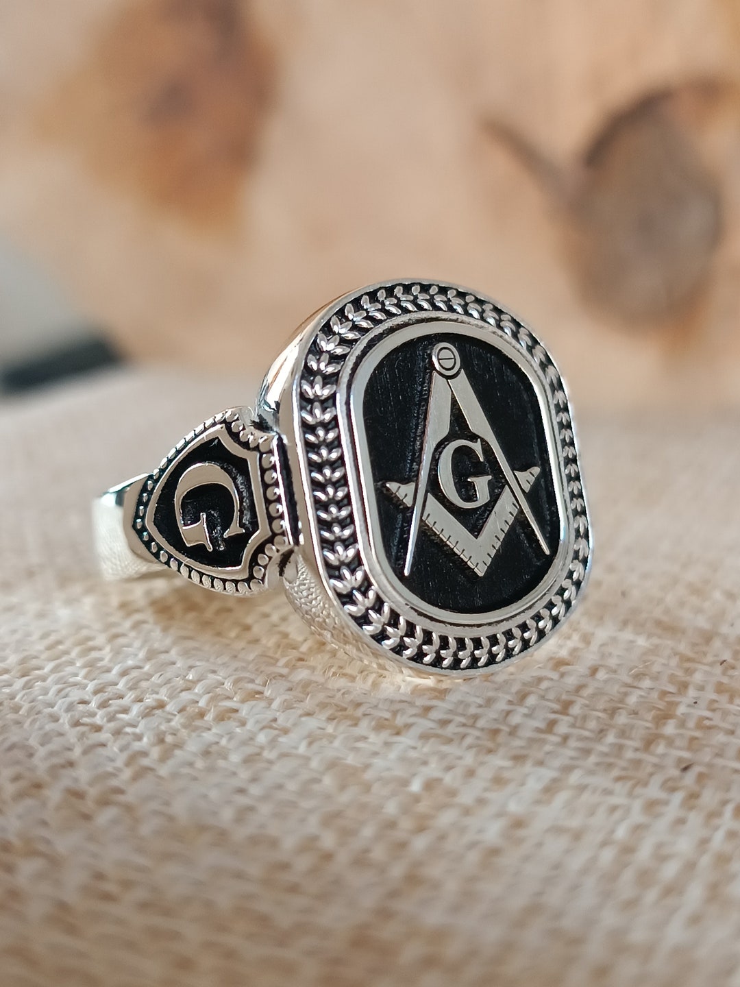 Masonic Jewelry, Christmas Ring, Christmas Gift, Masonic Rings ...