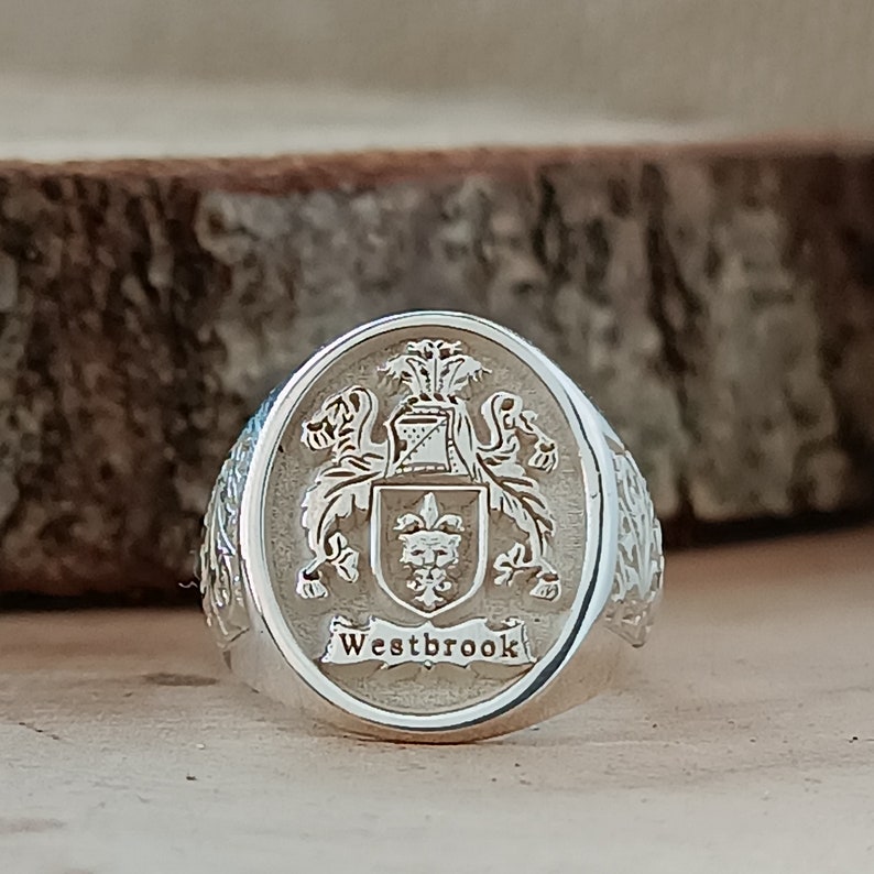 Unique Family Ring, Custom Gold or Silver, Personalized Name Ring ...