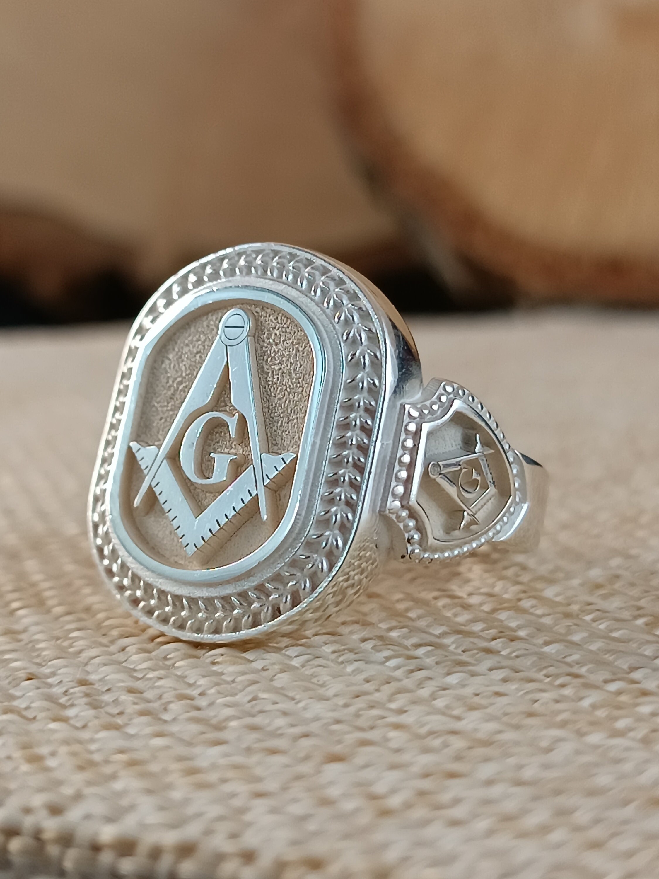 Free Mason Ring, Mens Masonic Rings, Masonic Jewelry, Christmas Ring ...