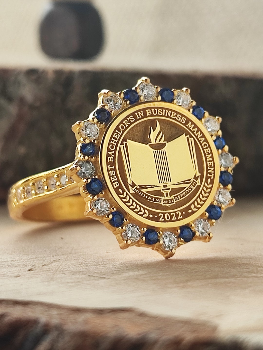 University Ring graduation Giftgraduation Ring woman - Etsy